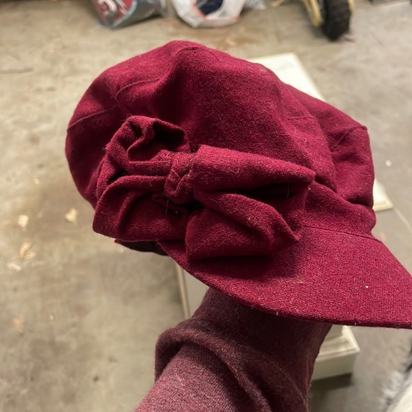 Accessories | Maroon Hat | Poshmark